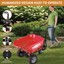 RedRock Wheelbarrow Utility Cart Electric Powered Cart 48V28Ah 1000lbs ...