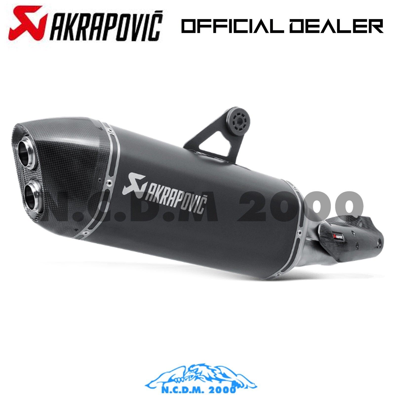 Akrapovic S-B12SO10-HAABL Slip-On Line Muffler Titanium BMW R 1200 GS ...