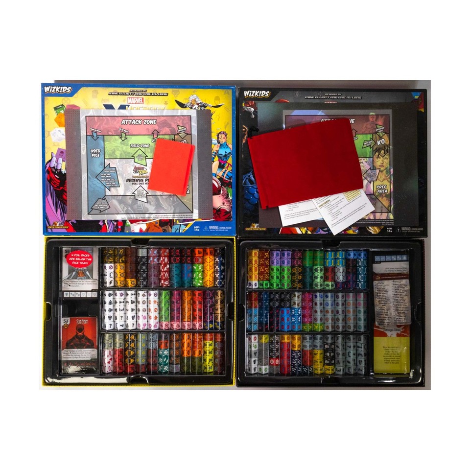 WizKids Dice Masters Dice Masters Collection #99- 550+ Dice + 525+ Car ...