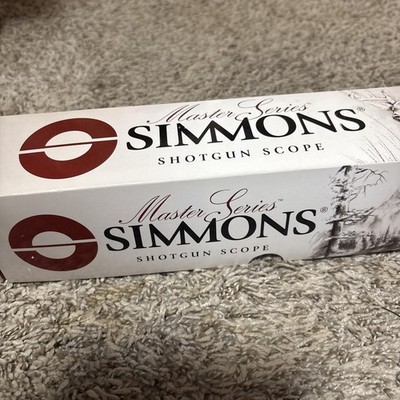 Simmons shotgun Scope 4x32 Model 517793 | eBay
