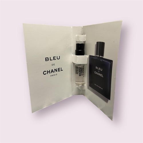 Chanel Bleu De Chanel PARFUM Pour Homme Men's Sample Spray .05oz, 1.5ml ...