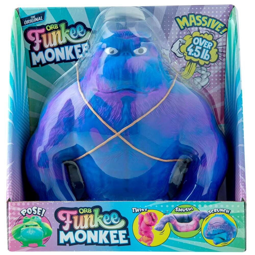 ORB Funkee Monkee Jumbo Purple and Blue Figure | eBay