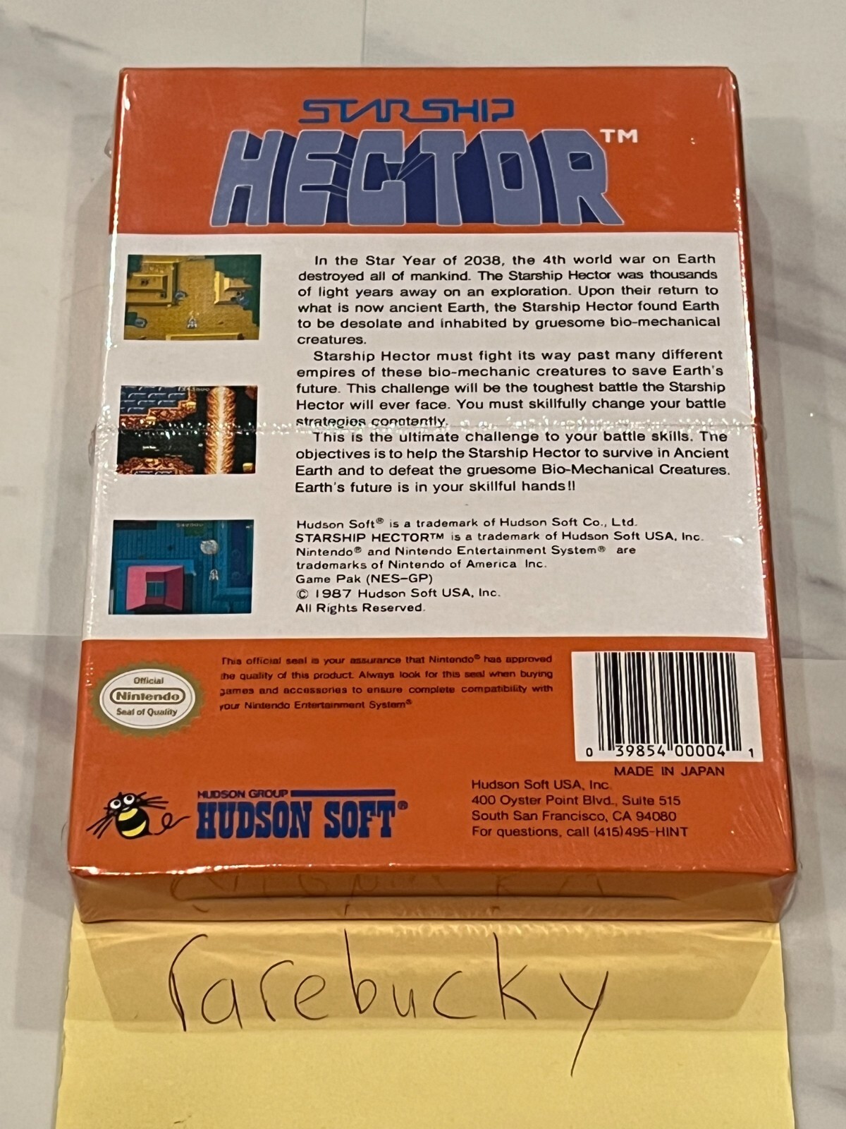 Starship+Hector+%28Nintendo+Entertainment+System%2C+1990%29 for sale ...