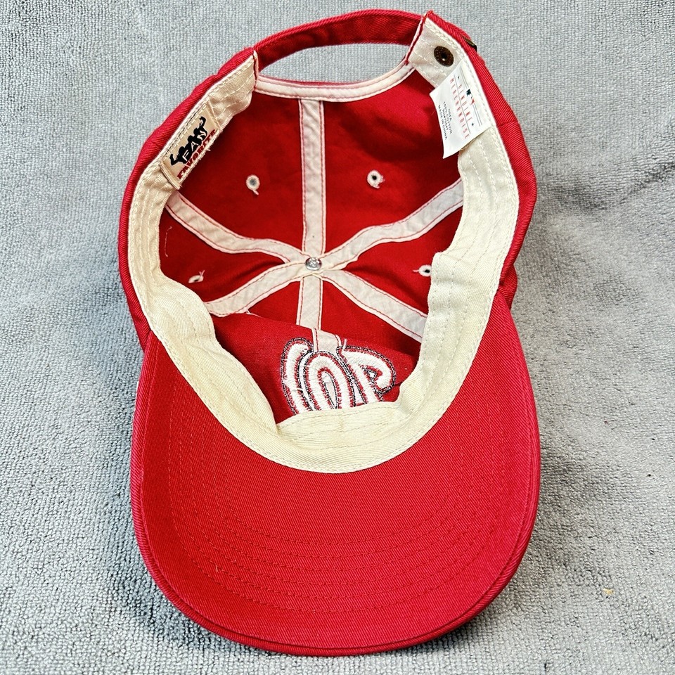 Fan Favorite MLB Washington Nationals Hat Strapback Cap Red Embroidered ...