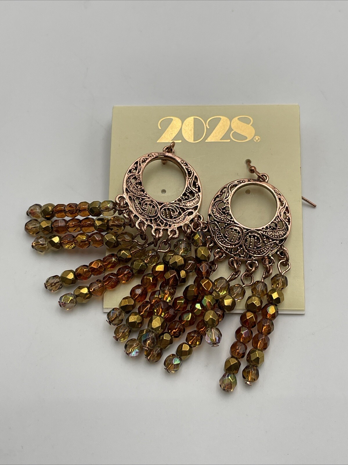 2028 New Dangle Earrings With Beads J2 | eBay
