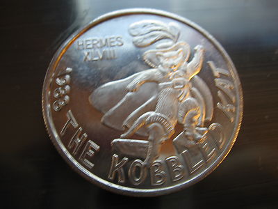 kobbled kat cats meow cat 1988 Mardi Gras Doubloon Coin new orleans ...