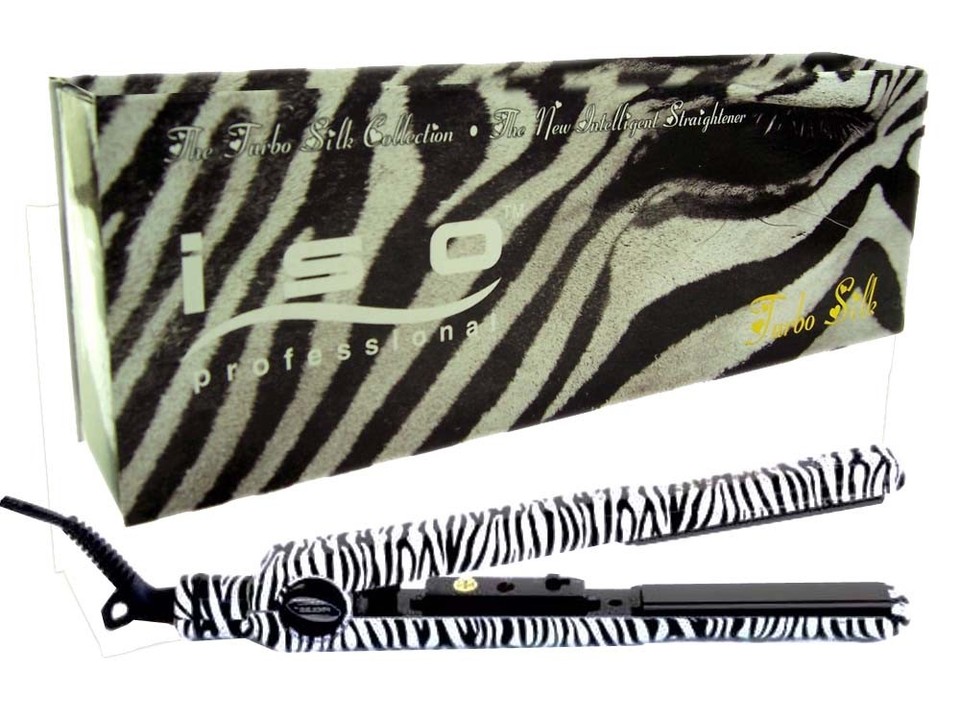 Proliss Zebra Print 1 1/4" Ceramic Ionic Professional Straightener Flat Iron | eBay