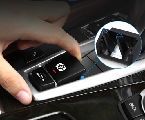Black Electronic Handbrake Switch Button Cover For BMW 5 7 Series F10 ...