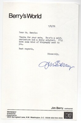 Jim Berry (b. 1932) Cartoonist | eBay