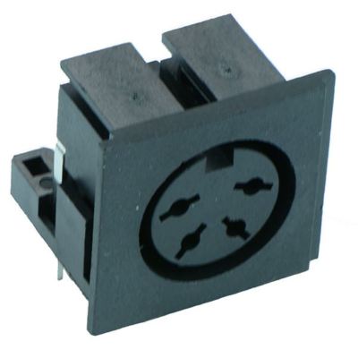 4-Way PCB DIN Socket Audio Connector | eBay UK
