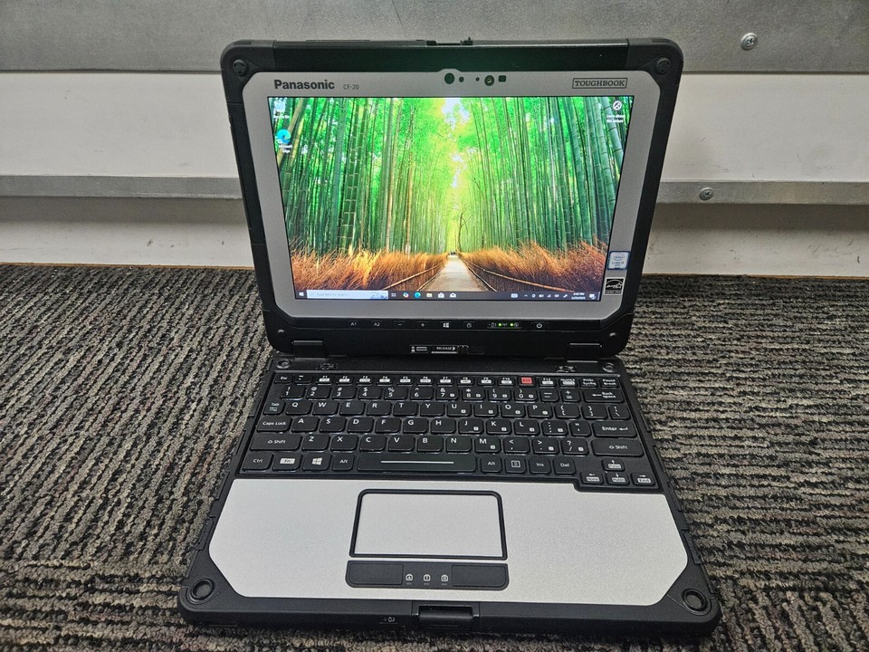 Panasonic Toughbook CF-20 Rugged 2 in 1 Laptop Core i5-Y757 16 GB RAM ...