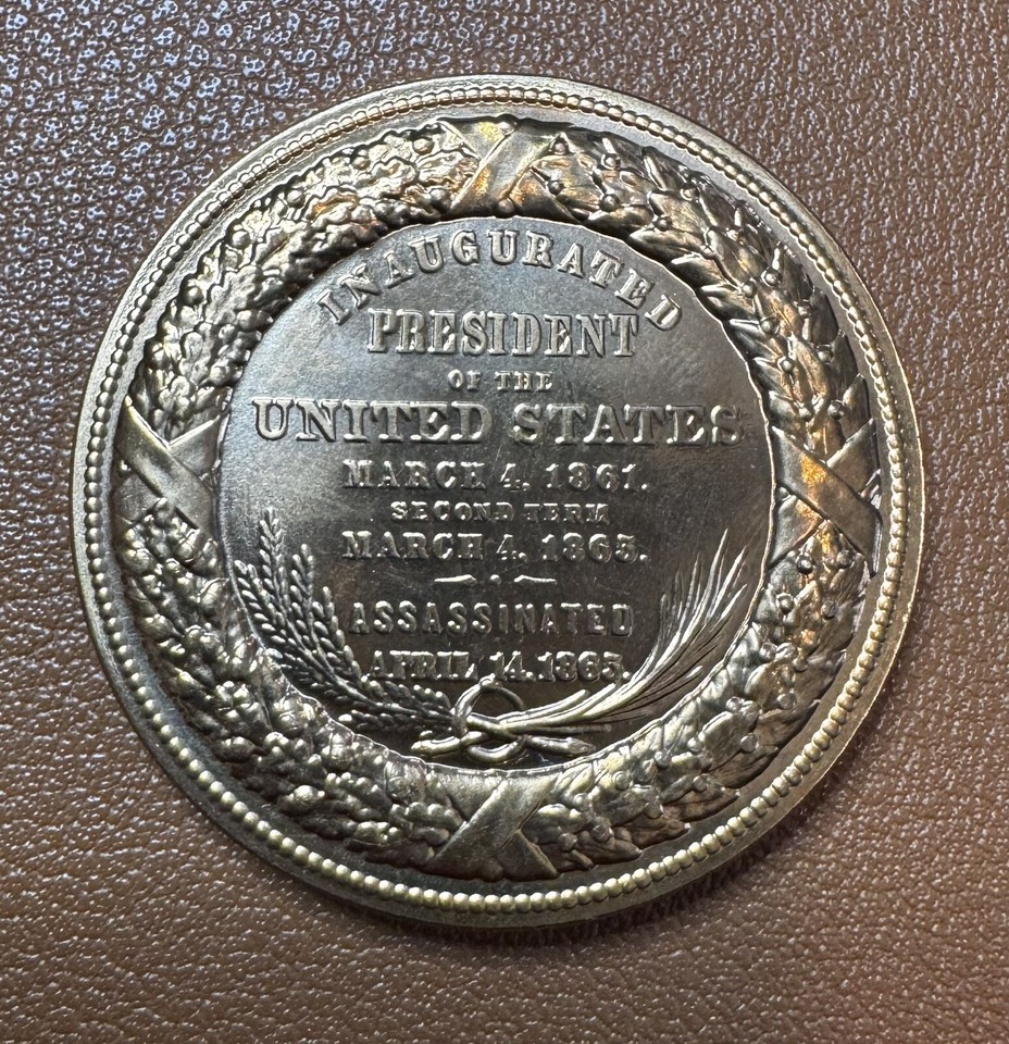 President Abraham Lincoln Commemorative Inaugural Collector’s Coin ...