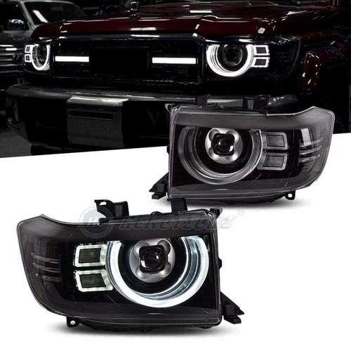 HC LED Headlights For Toyota Land cruiser 70 Sequential with Animation ...