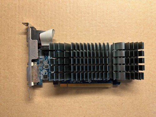 ASUS GEFORCE EN210 SILENT/DI/1GD3/V2 VIDEO CARD 1GB VGA HDMI DVI PCI-E ...