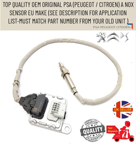 GENUINE PSA CITROEN RELAY & PEUGEOT BOXER 2.0 2.2 NOx NOX SENSOR ...