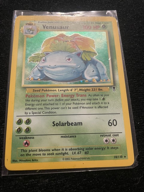 Pokémon TCG Venusaur Legendary Collection 18 Holo Holo Rare for sale ...