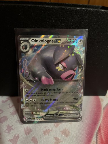 Pokémon TCG Oinkalogne ex Scarlet & Violet Base Set 158/198 Holo Double ...