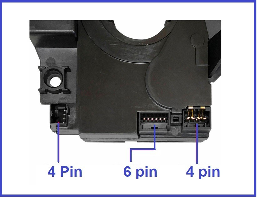 OEM MOPAR 5156106AG - Clock Spring - Steering Wheel Spiral Cable For 07 ...