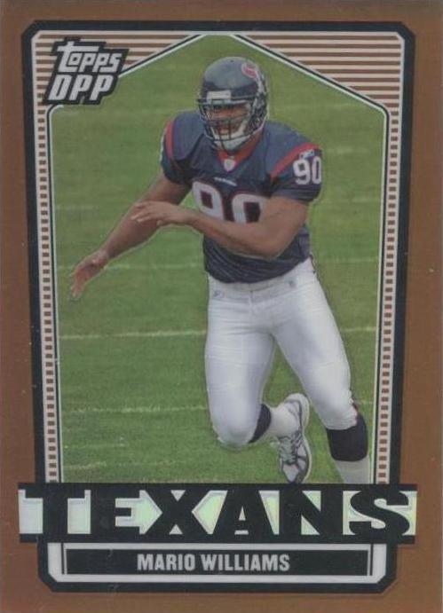 2007 Topps Draft Picks and Prospects (DPP) - Mario Williams #62 Chrome ...
