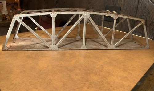 Marx Toys Postwar 24" Model Train O Gauge Steel Trestle Scenery Bridge ...