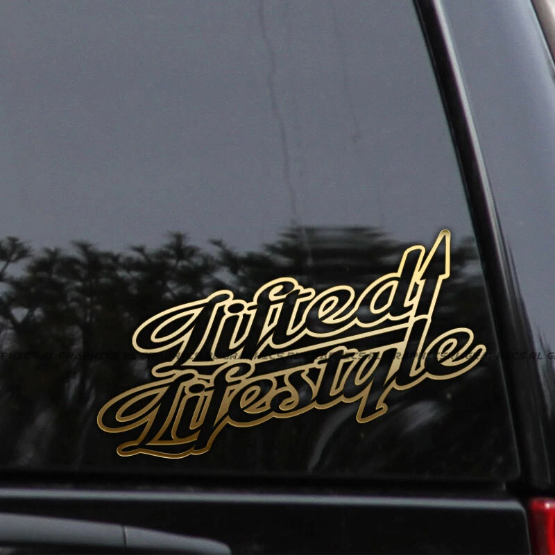 Lifted Truck Bumper Stickers