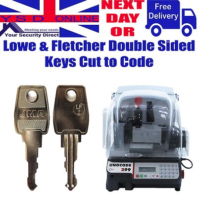 Lowe & Fletcher LF Keys Cut to Code Office Furniture-Alarm Panels-Cam ...