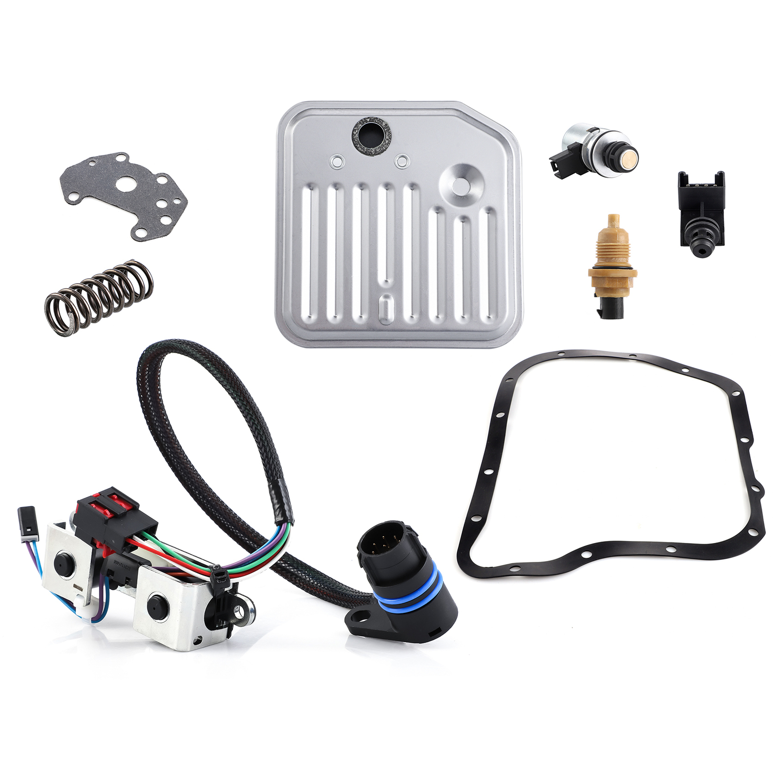 A518 46RE 48RE Transmission Filter Kit w/Solenoid & Sensor Set For ...