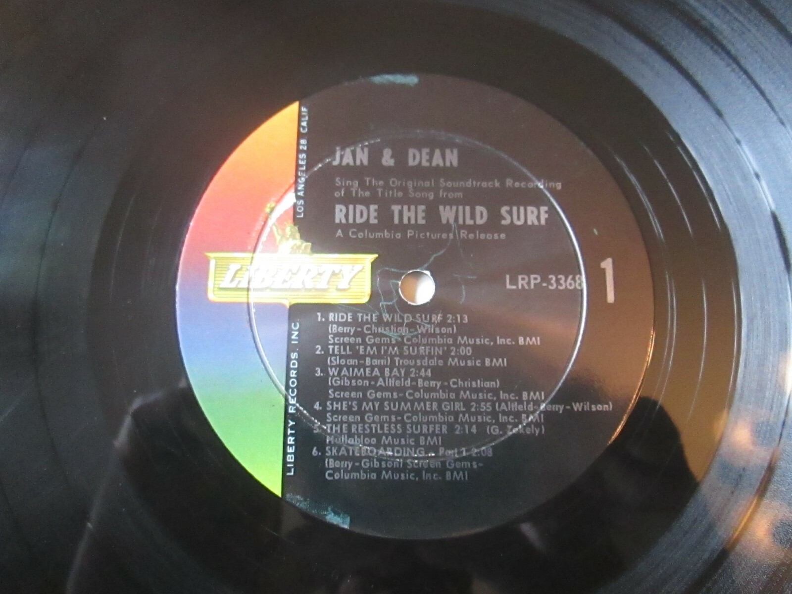 JAN & DEAN Ride The Wild Surf LP Liberty LRP-3368 MONO VG+/VG+ | eBay