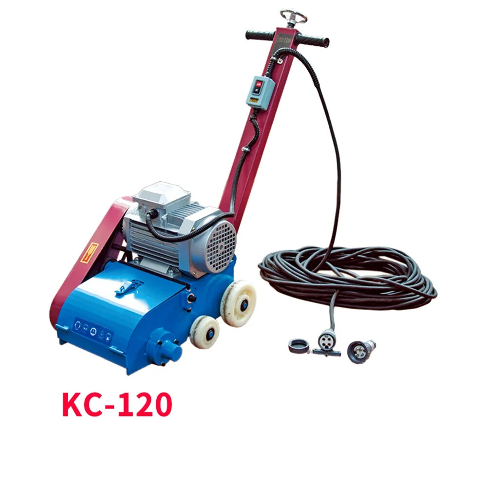 Hand-pushed Electric Deck Rust Remover KC-120 Ship Steel Plate Surface ...