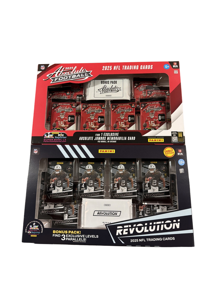2025 Panini Absolute + Revolution Football Bundle Boxes – Set Of 2 Box ...