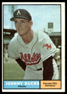 1961 Topps Johnny Kucks Kansas City Athletics #94 | eBay