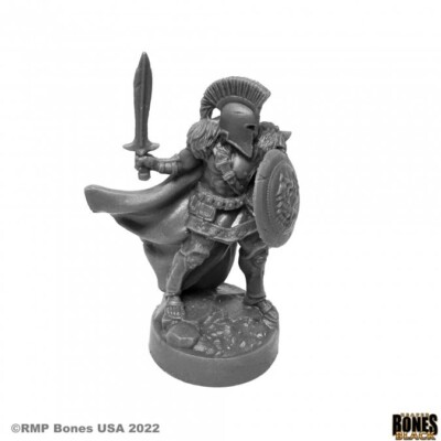 JAXON, GREEK WARRIOR Reaper Miniatures Bones Black REM44169 | eBay