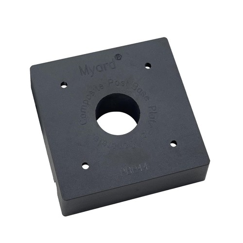 Pbp 4x4 Post Base Plate For Wood Post Antiuv Sturdy 1inch Standoff Wood ...