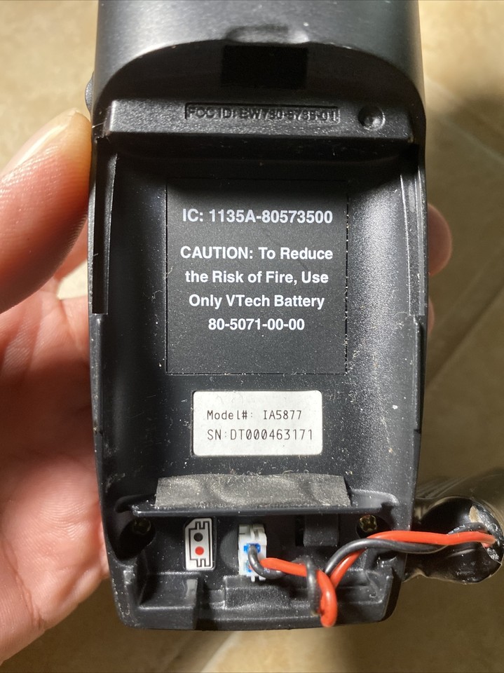 Vtech IA5877 Replacement Cordless Phone Handset 5.8g | eBay