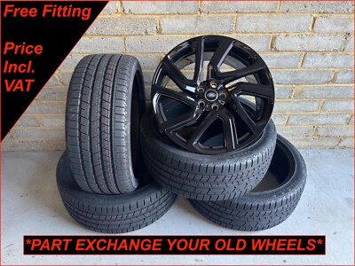 Range Rover L322 Sport L320 Land Discovery 22" Genuine 5025 Black ...
