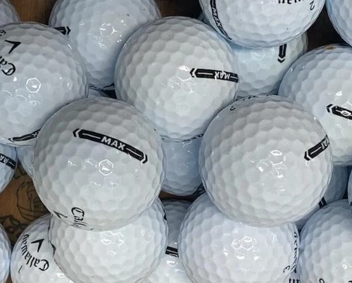 36 Callaway Supersoft "Max" Used White Golf Balls 5A/4A Condition Used ...