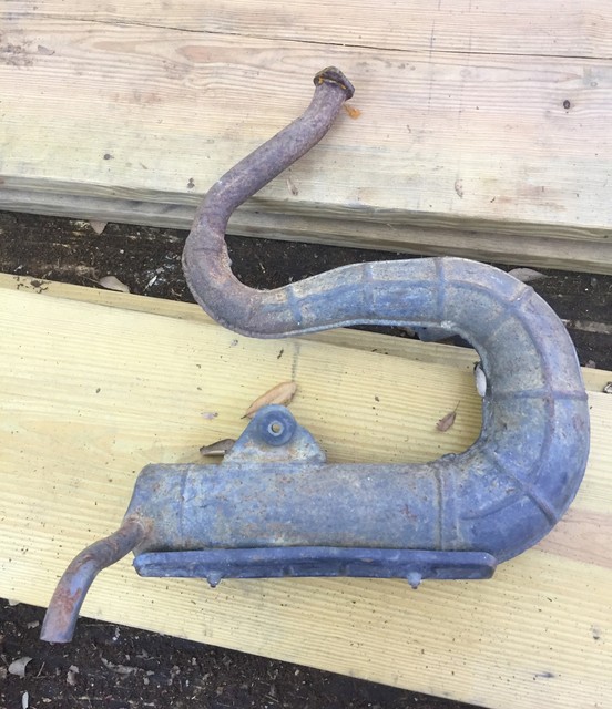 Suzuki Lt80 LT 90 Quad Sport Exhaust Muffler Silencer 4 Wheeler ATV OEM ...