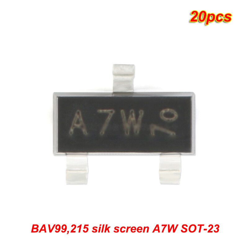 SMD Diode BAT54/BAW56/BAV99/BAV70 Silk screen SOT-23/323 Schottky ...