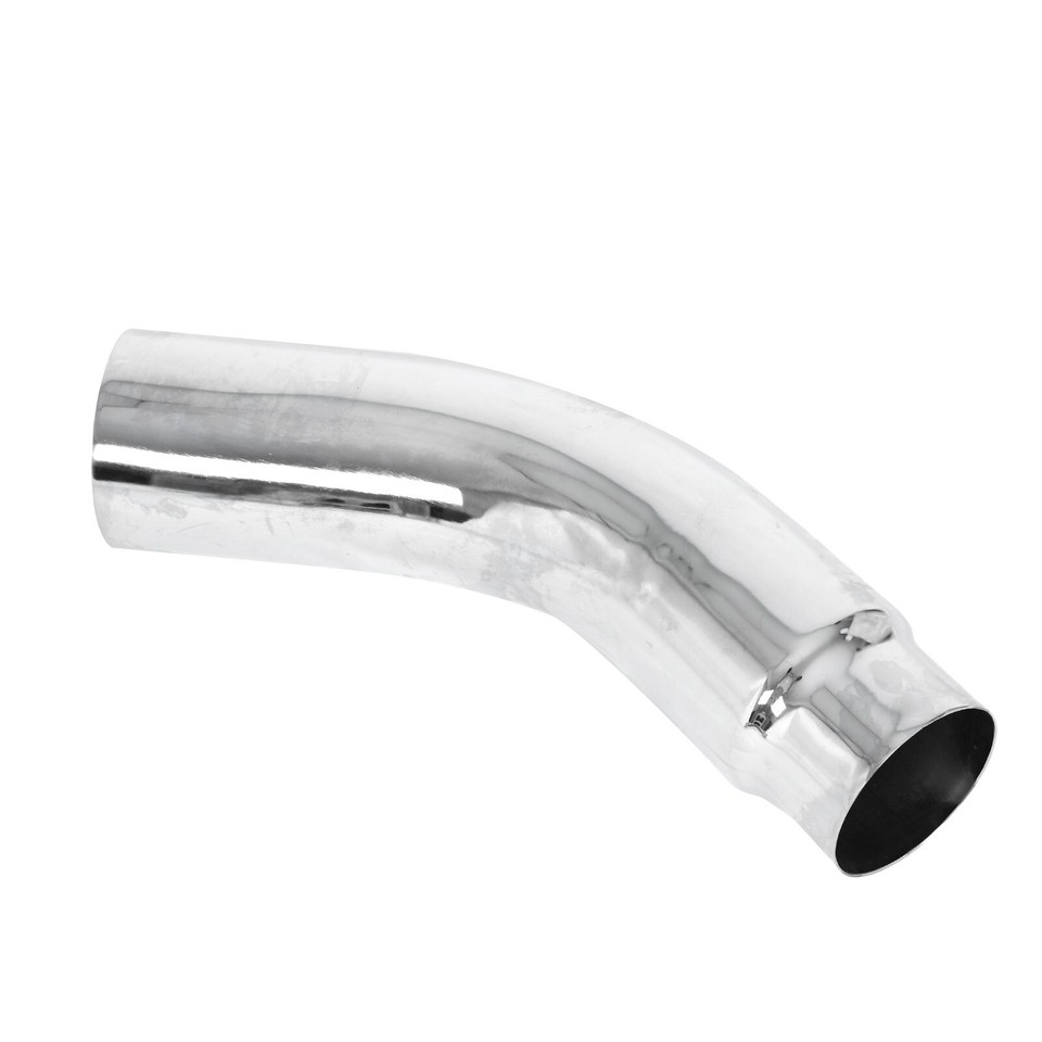 5" Inlet 6'' Outlet Diesel Chrome Exhaust Chrome Turndown Elbow Tip 23 ...