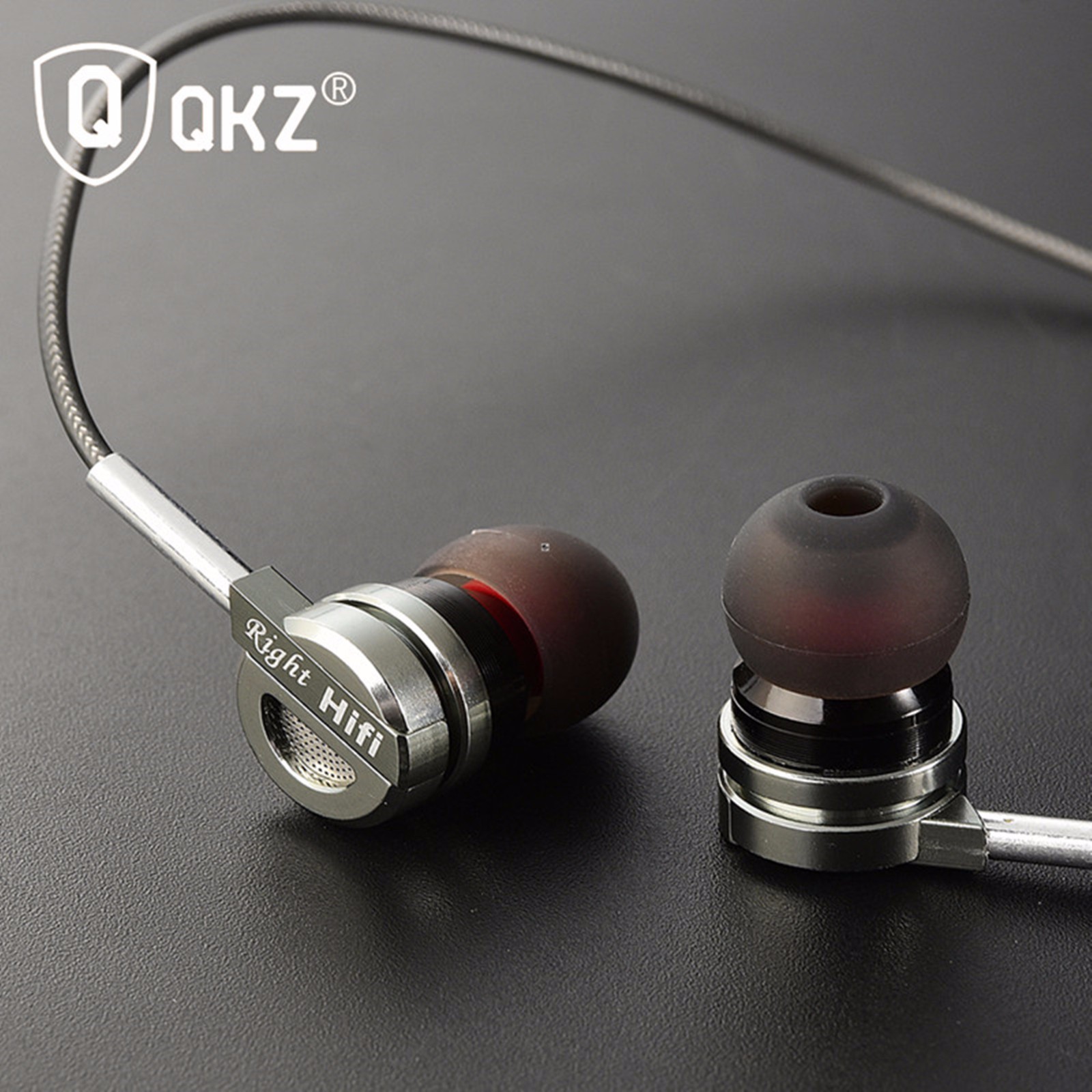 QKZ DM9 Zinc Alloy HiFi Earphone with Microphone | eBay