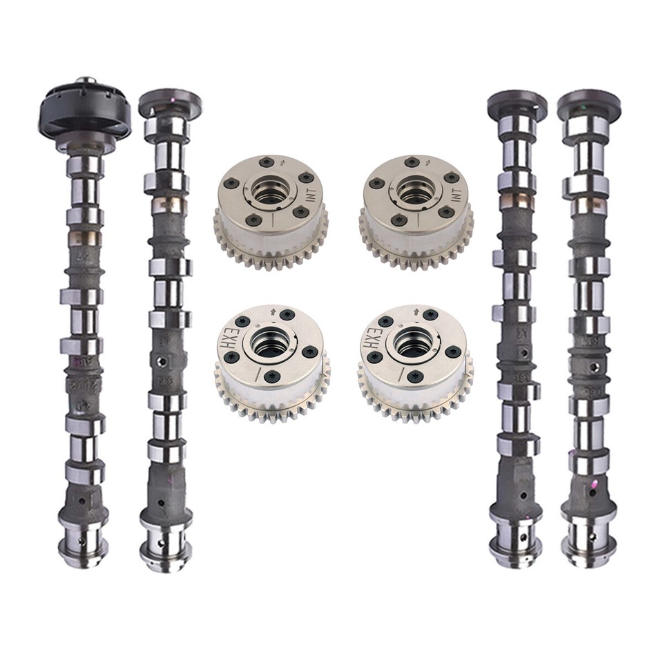 4x Camshaft & 4x Cam Phasers Kit Fits Chrysler Jeep Dodge Ram 3.6L ...