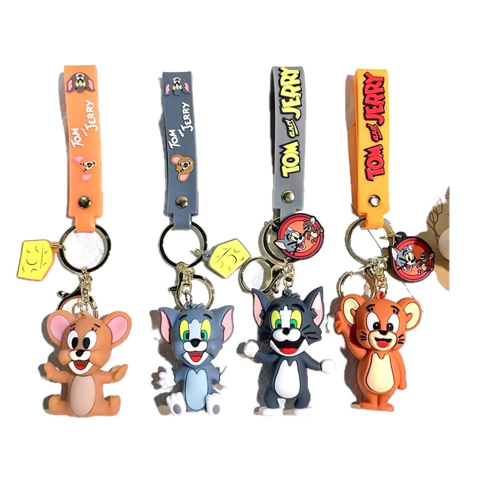 Tom and Jerry Keychain 3D PVP Backpack Accessoires | eBay