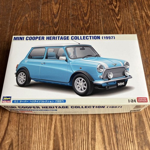 Mini Cooper Heritage Collection 1997 Light Blue Minicar JPN Hasegawa ...