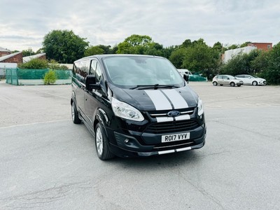 FORD TRANSIT CUSTOM SPORT 17 REG 2.0L LWB CREW CAB LOW MILEAGE | eBay UK
