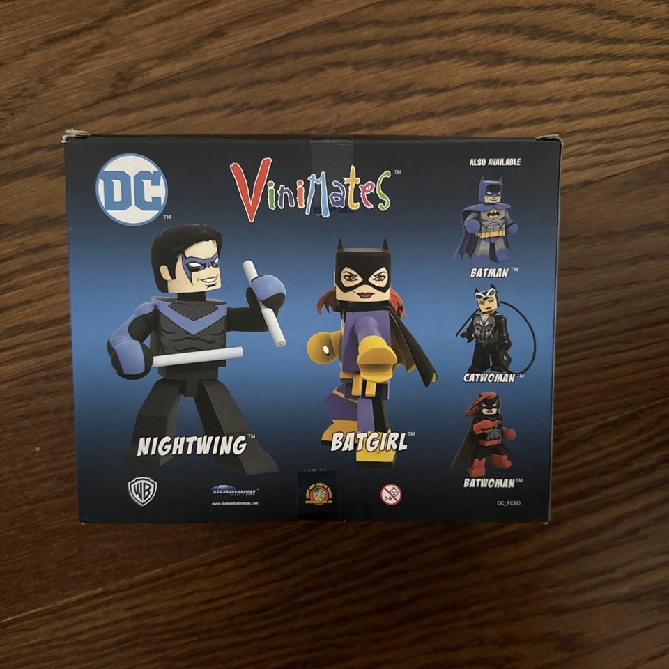 DC Nightwing & Batgirl Vinimates / Minimates FCBD 2018 Diamond Select ...