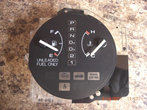 1992-1995 Honda Civic EG EJ OEM Temperature Fuel Gauge Combo Gauge ...