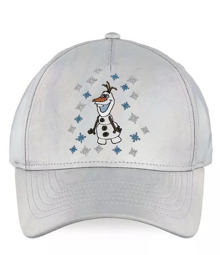Disney Parks Frozen 2 Olaf Iridescent Silver Youth Baseball Hat Cap | eBay