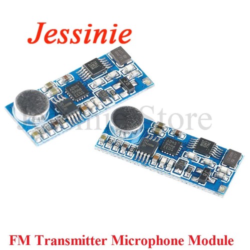 Mini Mono FM Transmitting Module - Wireless Microphone Serial Control ...