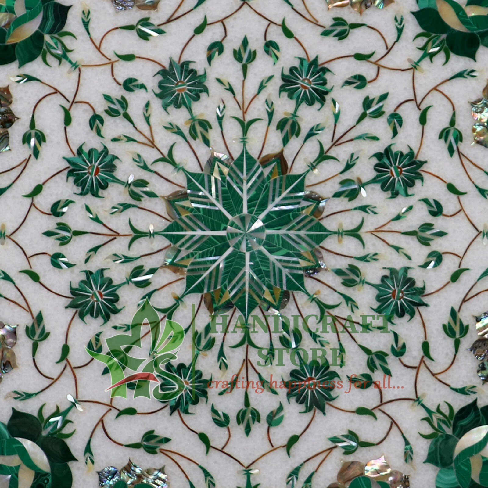 15" corner Marble Table Top Precious stone Inlay handmade Work Home ...