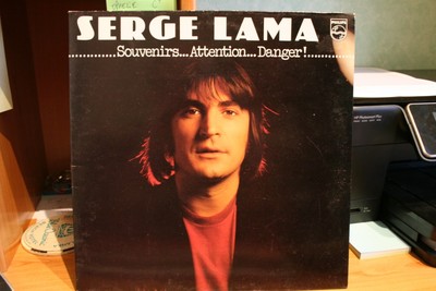 VINYLE 33 TOURS - SERGE LAMA SOUVENIRS ATTENTION DANGER | eBay